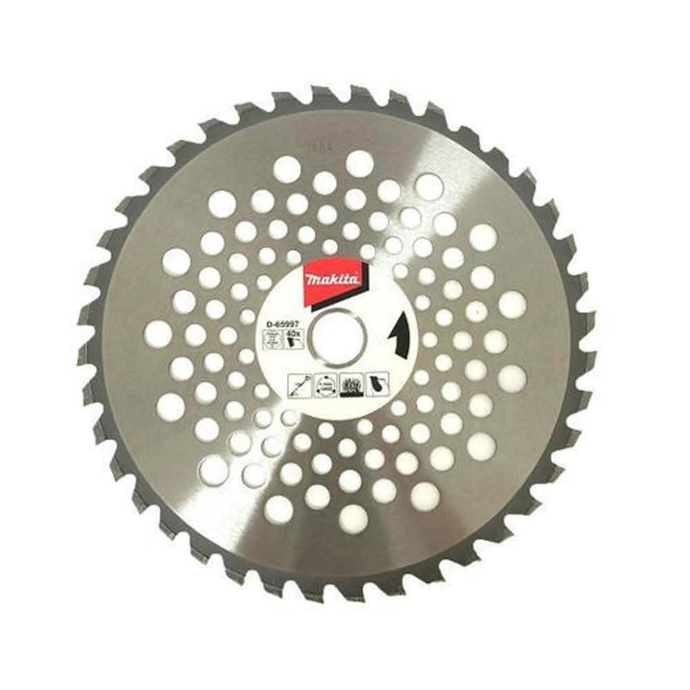 【MAKITA 牧田】＊中崙五金 附發票 牧田 10 鎢鋼割草鋸片 255*25.4mm*40T D-65997同型號A-56932