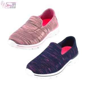 【ShoesClub 鞋鞋俱樂部】ARRIBA艾樂跑飛織百搭懶人鞋 女鞋 107-FA571 (現貨+預購）
