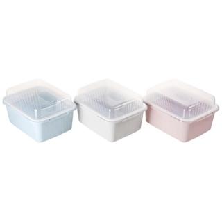 【Easygoo 輕鬆】巧婦掀蓋碗籃-大(顏色隨機)