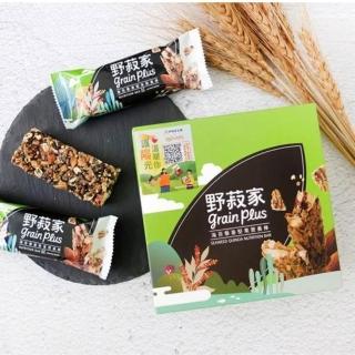 【野菽家】海苔藜麥 堅果營養棒(30gx7入/盒)