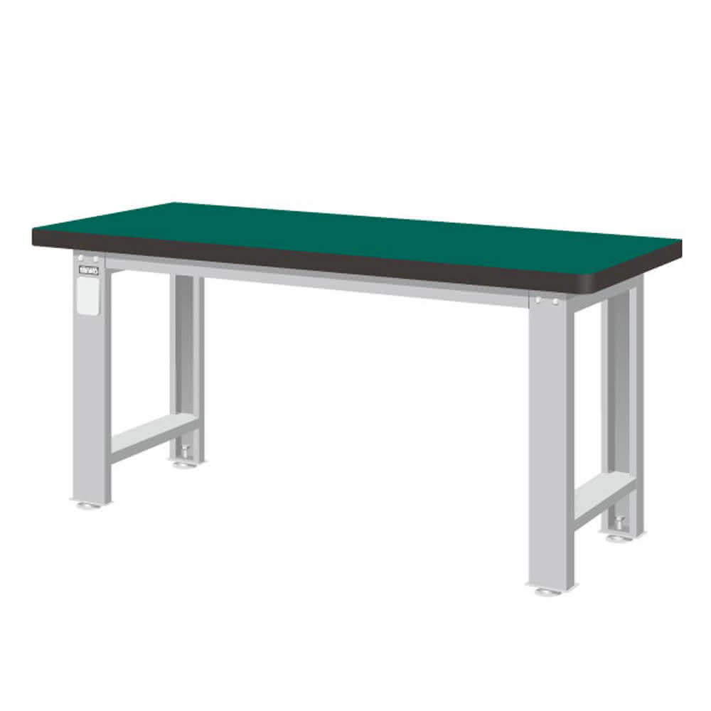 【TANKO 天鋼】WA-57N 重量型工作桌 耐衝擊桌板 150X75 cm(工作桌 工作台 工廠桌 鉗工作業)