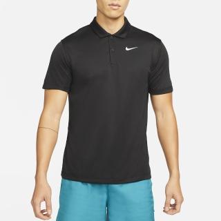 【NIKE 耐吉】Nike Court Dri-FIT休閒POLO衫 黑色 男款(DH0858-010)