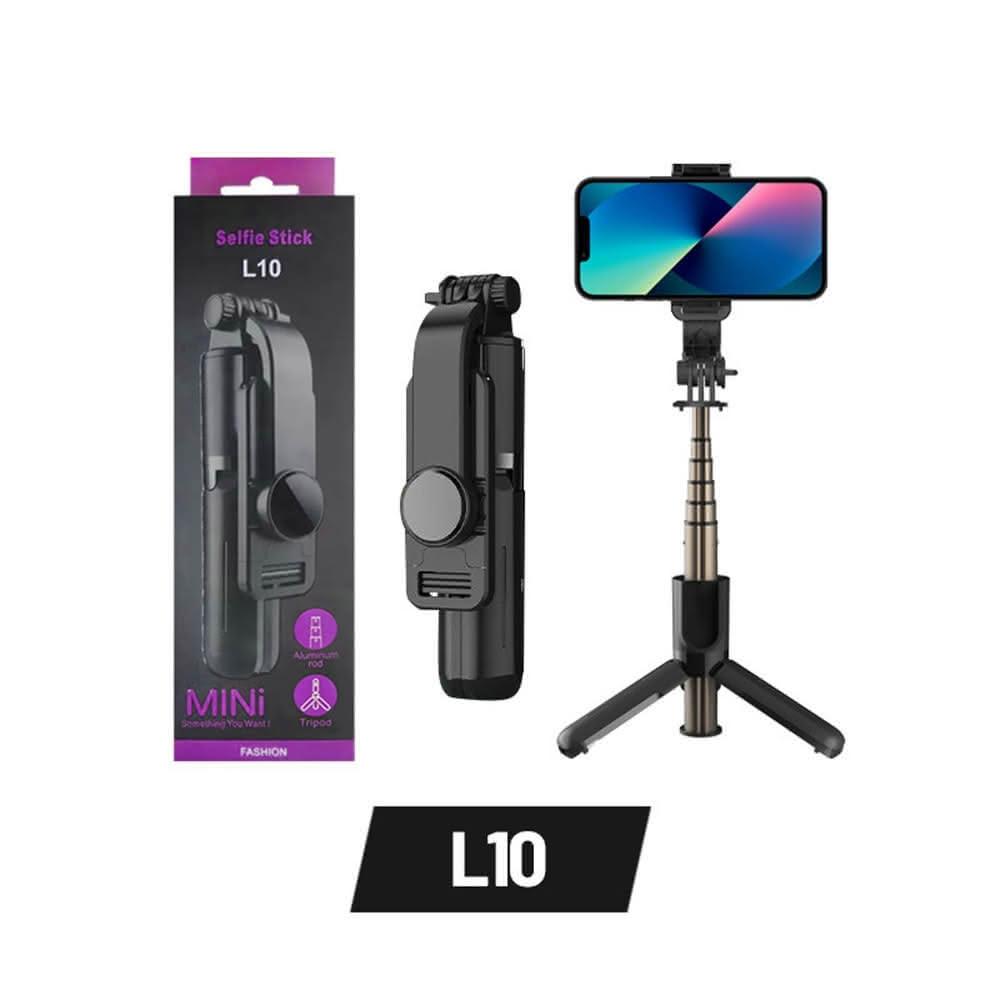 【Relight 睿亮】CYKE L10 自拍桿架 一體式手機桿+三腳支架 鋁合金不銹鋼伸縮桿(附藍牙遙控器 NCC認證)