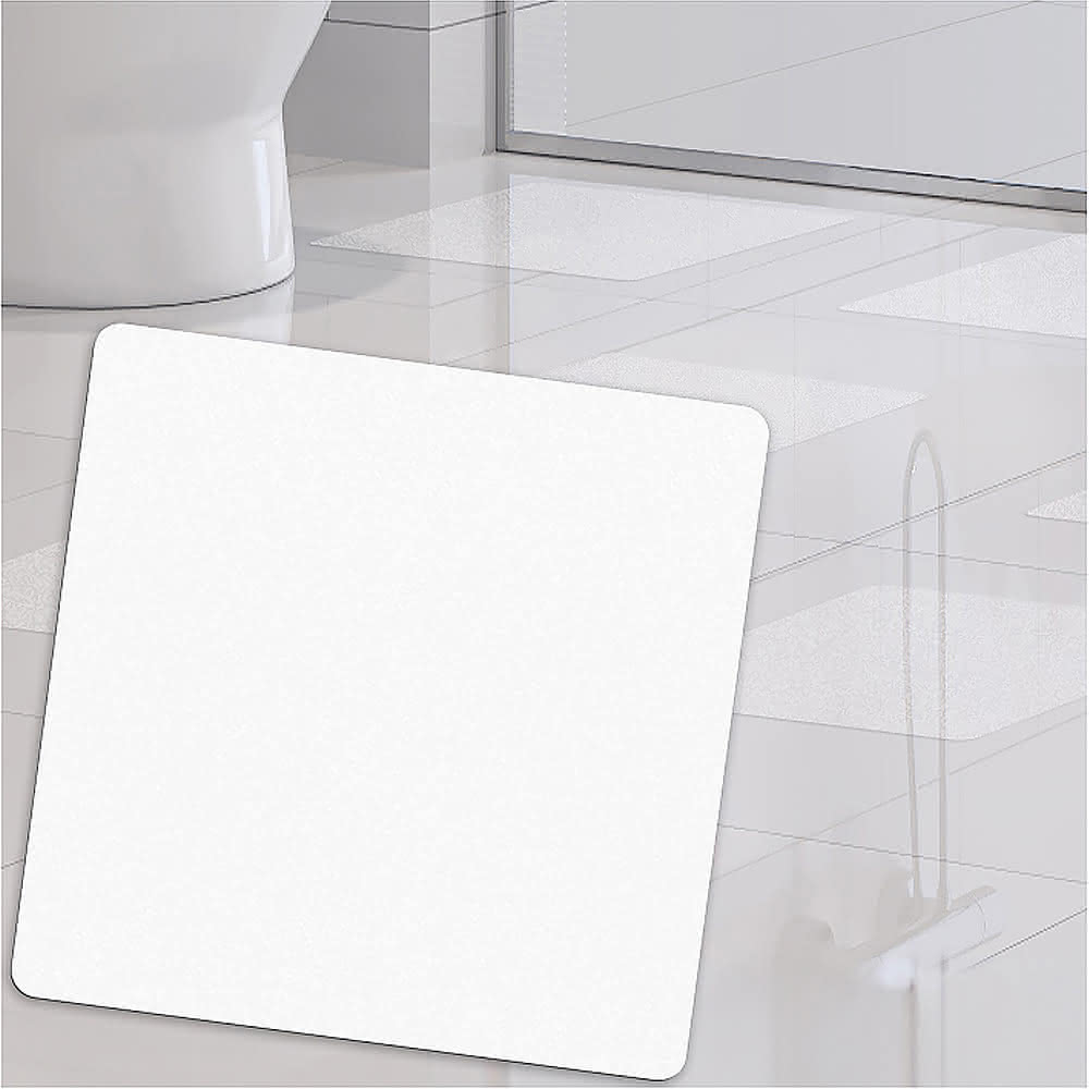 【Echain Tech】動物金鋼砂防滑貼片 透明加大款 單片 18x18cm(止滑貼片/浴室貼/地磚貼)