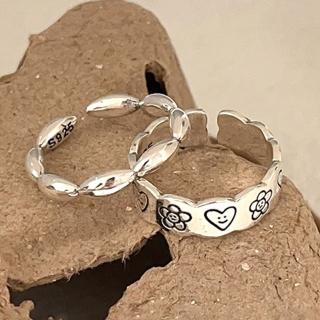 【KEDDY】戒指-戒指女生-925純銀戒指-可調式戒指-戒指女ins-女戒指-小香戒指-寬戒指-小禮物-情人節禮物