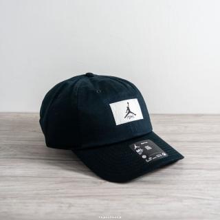 【NIKE 耐吉】Nike Jordan Club 貼布 老帽 黑FD5181-010