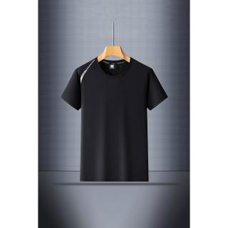 2025夏季 台灣發貨 L-8XL 大尺碼男裝 冰絲上衣 涼感衣 健身衣 速乾衣 涼感t恤 男t恤短袖 排汗衣 短袖 吸濕排汗短袖 休閒短袖