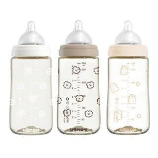 【UBMOM】PPSU奶瓶280ml-2024年限定(附M號奶嘴頭)(3款可選) 麗兒采家