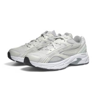 【FILA】FILA 慢跑鞋 DELPHI FLAG 灰 網布 復古 運動 男女 4J035Z050