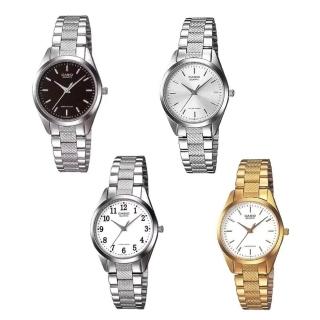 【CASIO 卡西歐】【金藏】 CASIO淑女石英錶 壓紋錶帶 高雅大方 淑女仕女首推 不鏽鋼錶帶金色 貴婦指定LTP-1274