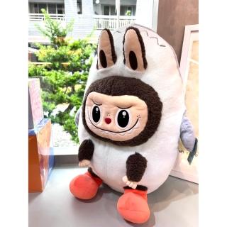 【POPMART 泡泡瑪特】LABUBU SHARK PILLOW 樂園限定 labubu鯊魚大抱枕/高約56cm