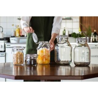 日本星硝 Seisho Cellarmate 日本製玻璃扣式密封罐0.5L｜1L｜密封罐｜玻璃儲存罐｜儲物罐