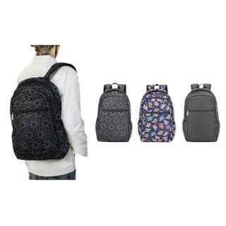 【SNOW.bagshop】後背包大容量主袋+外袋共三層胸扣護脊護肩防水尼龍布