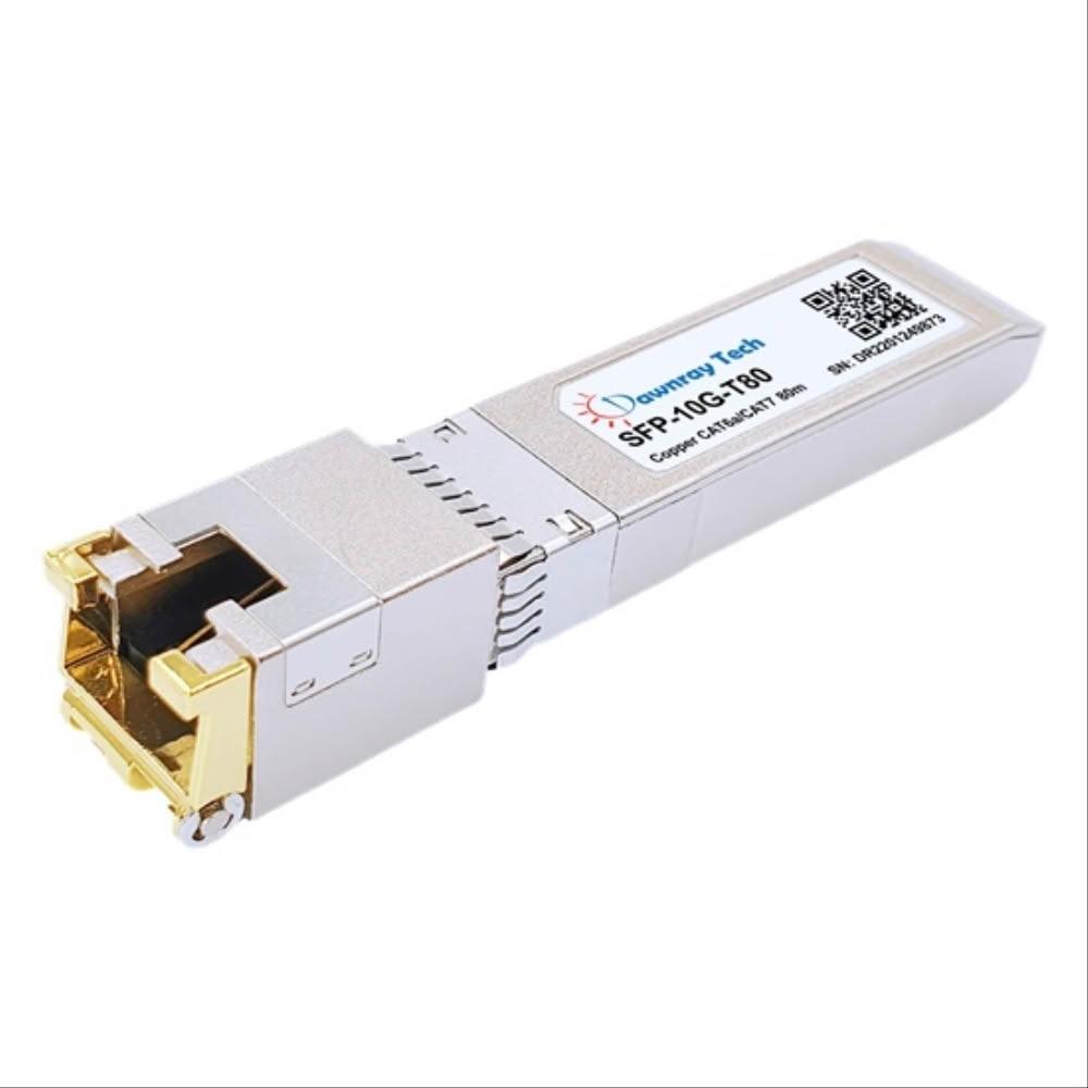 【Dawnray】Cisco Meraki SFP-10G-T80 相容 光轉電 RJ45模組 銅纜模組