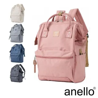【anello】CB-HEATHER 混色厚實防潑水口金後背包 Regular size ATB4682