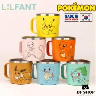 【LILFANT】正版授權 寶可夢⚡304不鏽鋼水杯-260ml 韓國製 兒童水杯 隔熱水杯 卡通水杯 防燙耐摔 洗碗機可用 不鏽鋼水杯