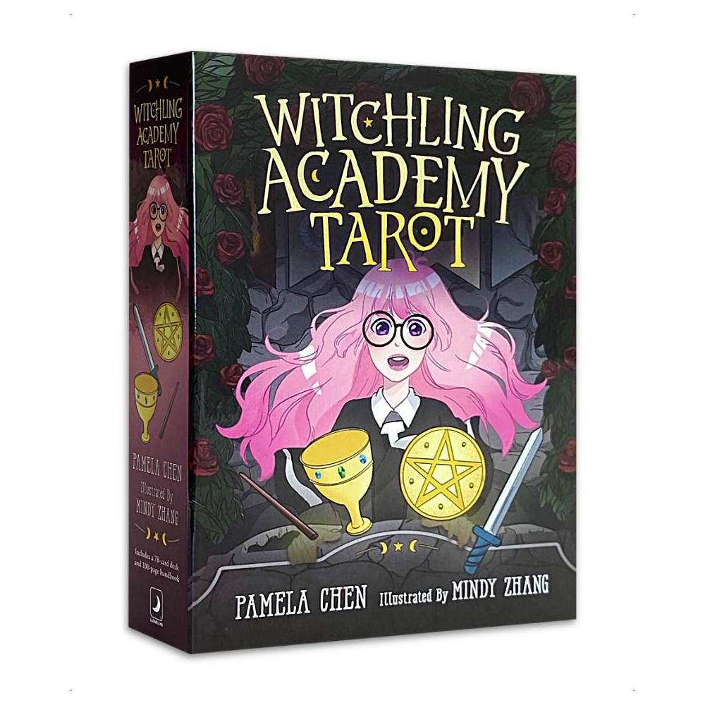 巫術學院塔羅牌,贈中文翻譯｜Witchling Academy Tarot｜78張，探索魔法和占卜的秘密【左西】