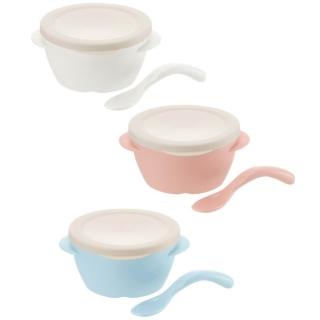 【Richell 利其爾】TLI雙層可拆式不鏽鋼碗(附蓋)-260ml(3色可選)