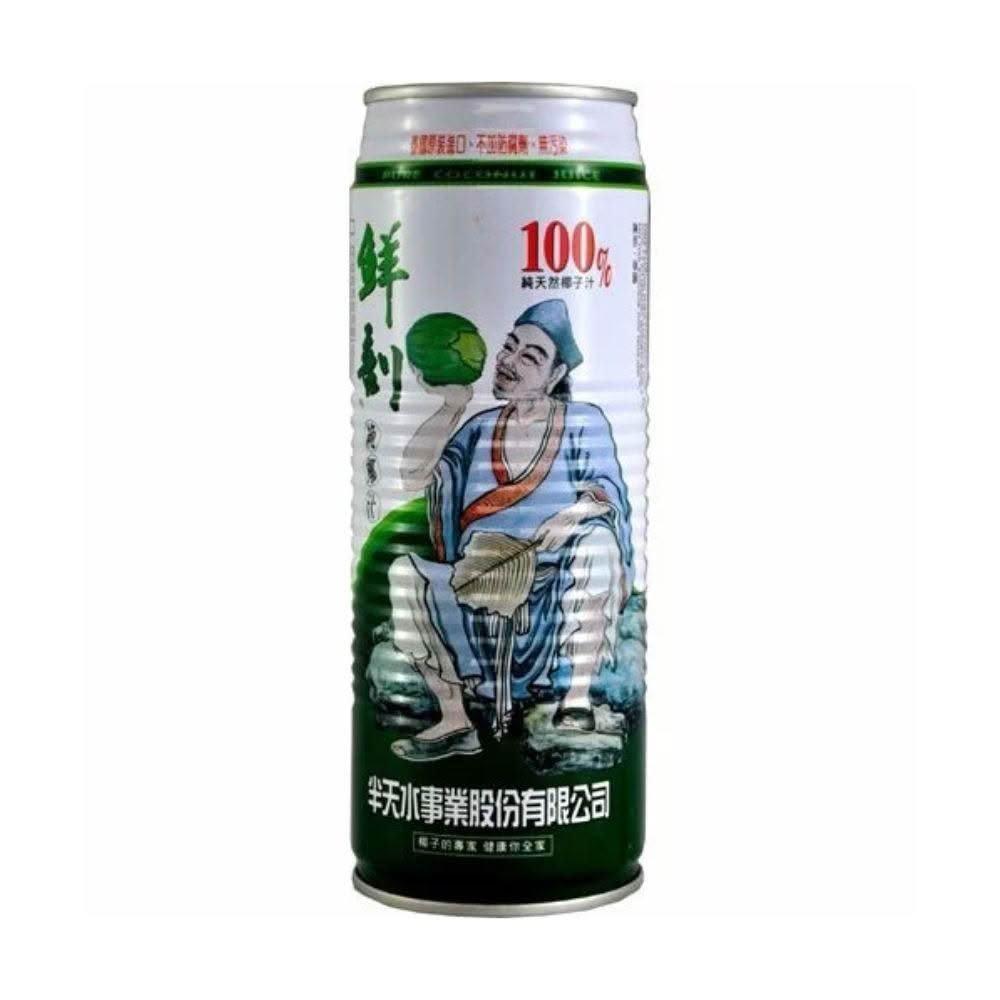 【半天水】半天水鮮剖100%椰子汁(520ml/350ml)