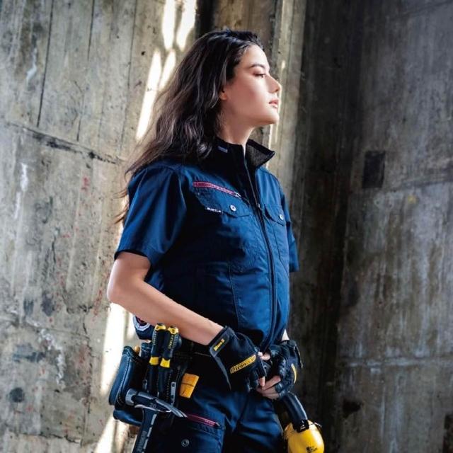 BURTLE AC7146-45 藍色 ★不含電池風扇(空調服 工作服 風扇服)