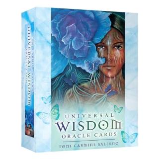 普世智慧神諭卡,贈中文翻譯｜Universal Wisdom Oracle Cards｜45張，藍天使托尼·卡明【左西】
