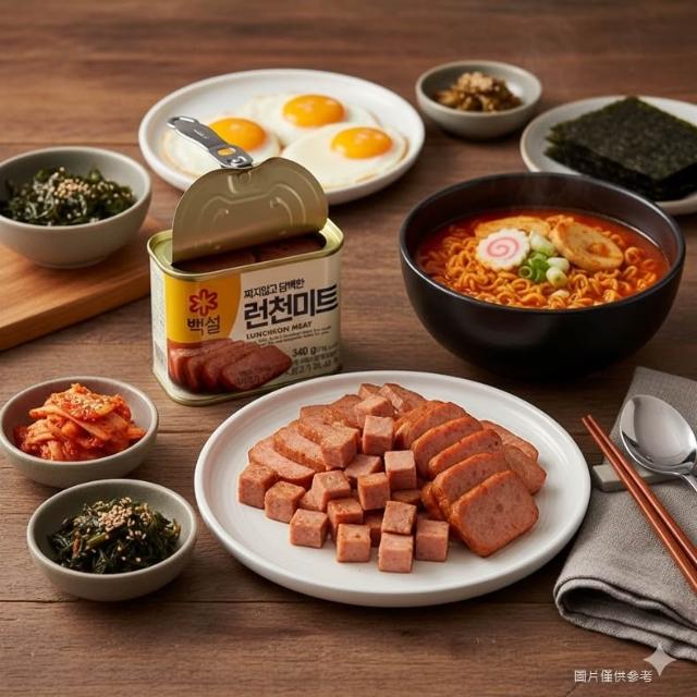 【CJ FOODS】韓國 CJ 白雪午餐肉 340g (午餐肉 火腿罐頭 Luncheon Meat)
