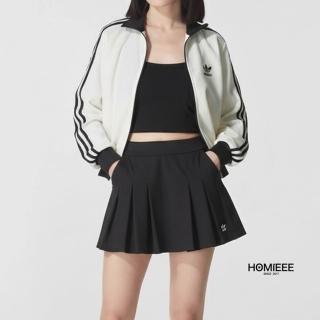 【adidas 愛迪達】Homieee Adidas Originals Top 針織外套 短版 米白 女款 Adidas KC2649