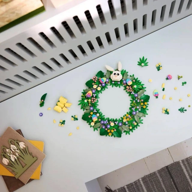 【LEGO 樂高】40957 春季花圈 Spring Wreath 樂高® Iconic系列