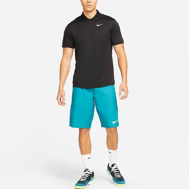 【NIKE 耐吉】NIKE 短T COURT DRI-FIT 黑 快排 POLO衫 網球衫 短袖 男 DH0858-010